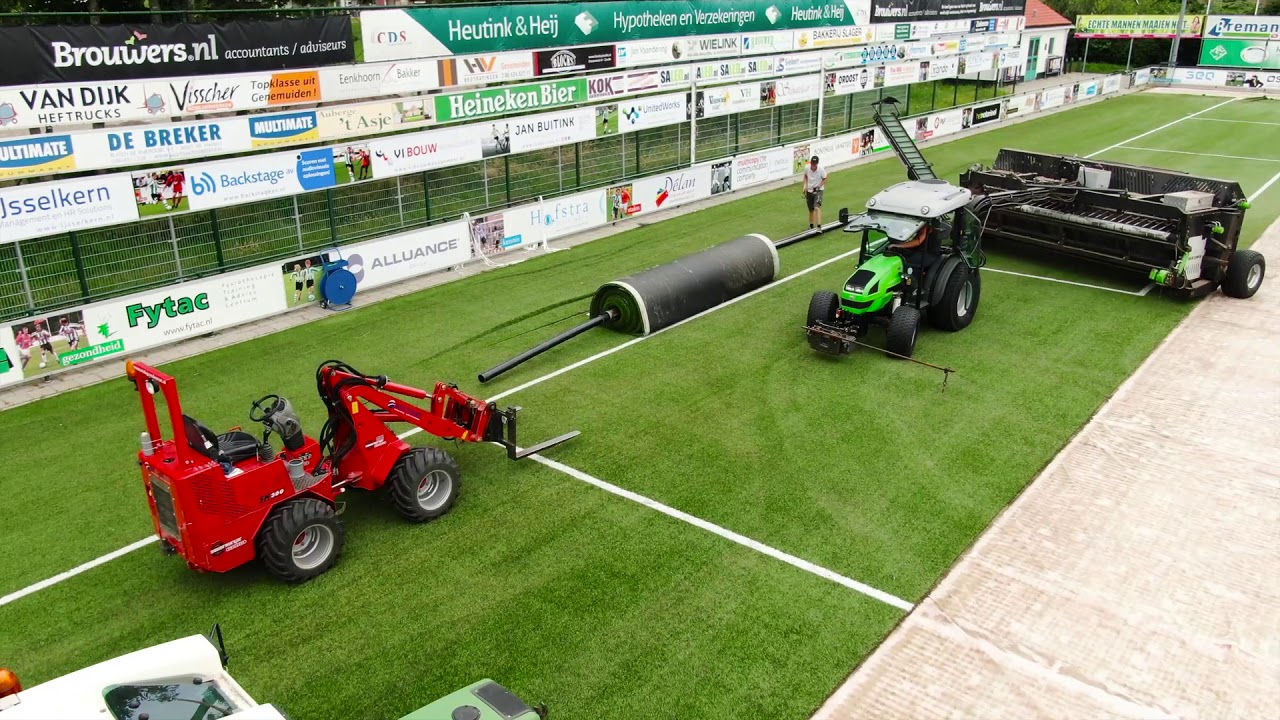 Edel Grass - renovation and replacement main soccer field SC Genemuiden ...