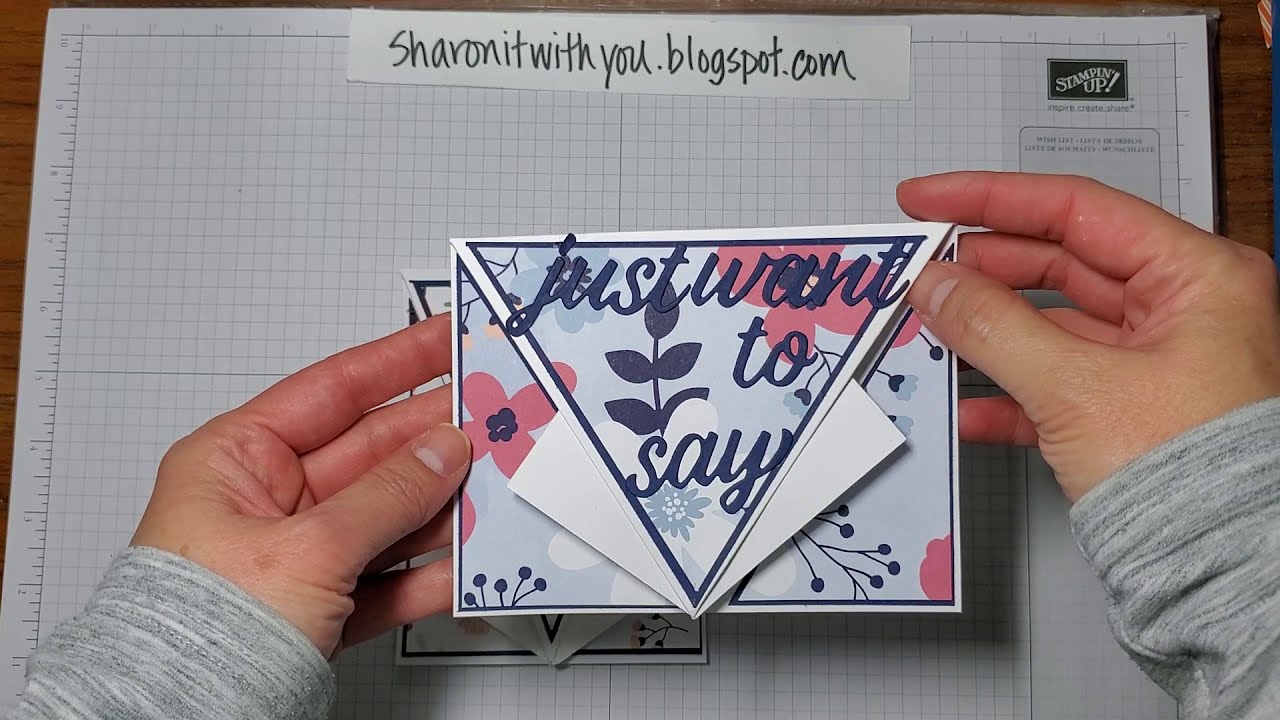 #30 VIDEO Arrow cards- Horizontal and Vertical versions - YouTube