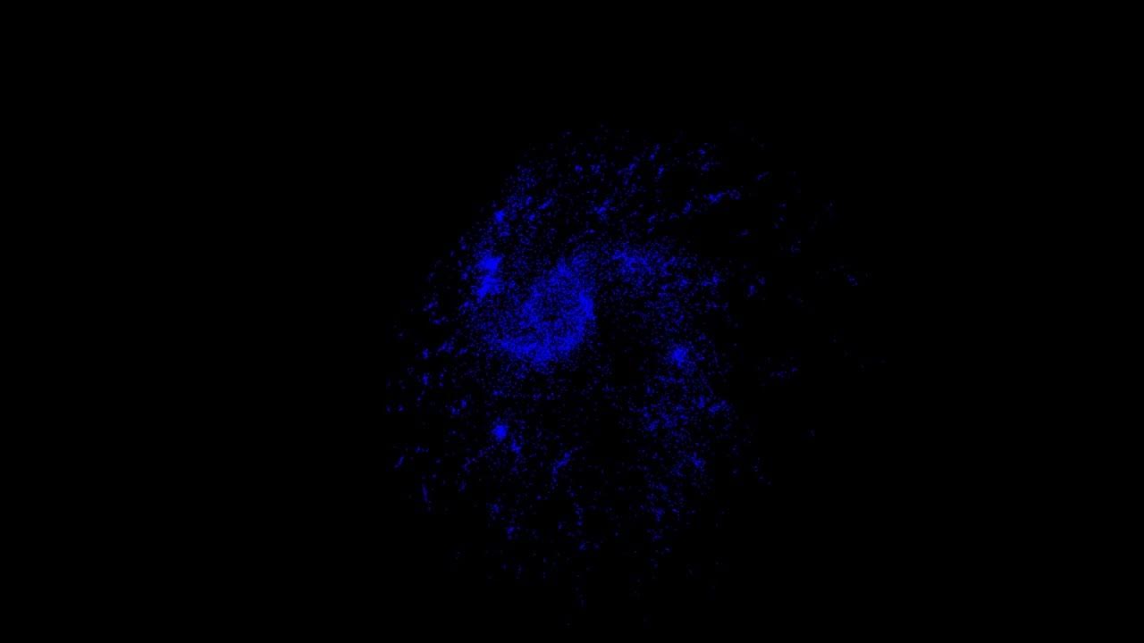 N-body simulation (using CUDA) - YouTube