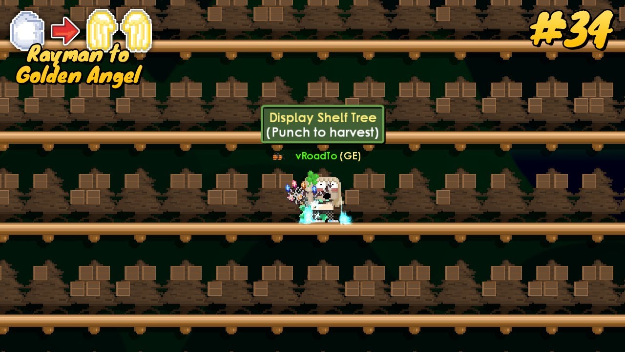 STARTING NEW MASS!! | Rayman to Golden Angel #34 | Growtopia - YouTube