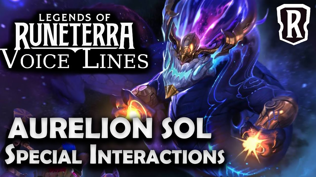 Aurelion Sol - Special Interactions | Legends of Runeterra - YouTube