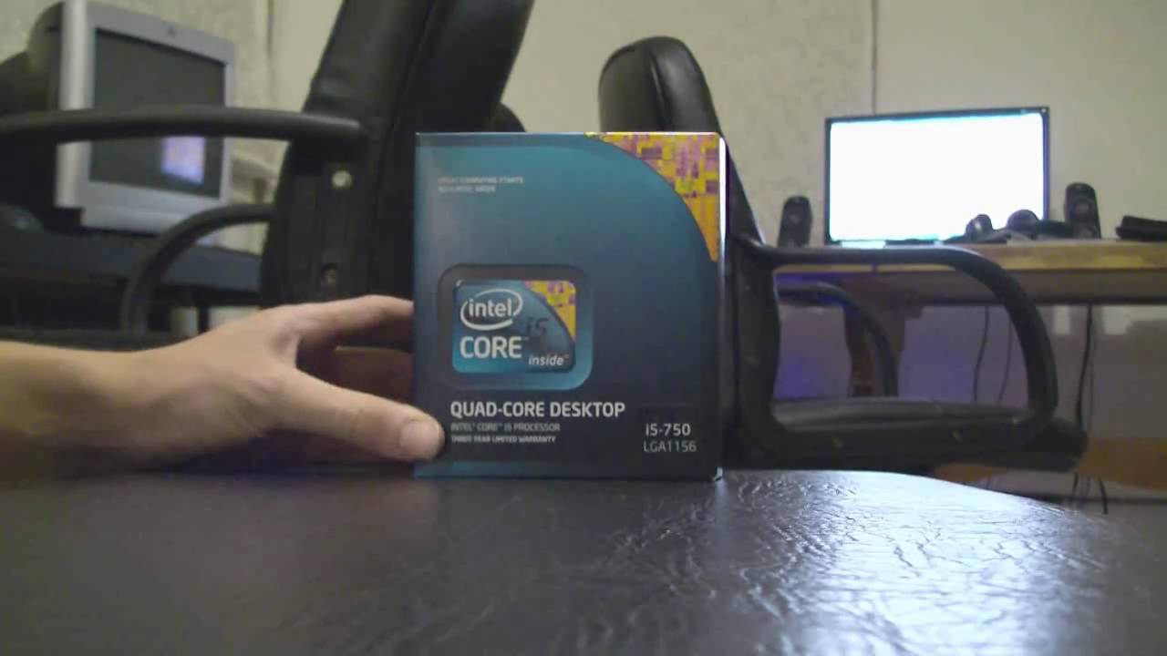 Intel Core i5 750 Unboxing [HD] - YouTube