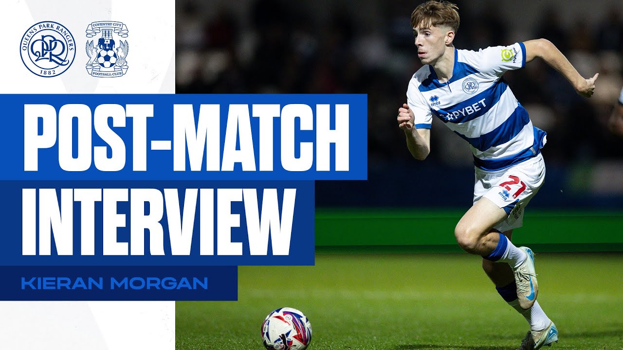 "HOPEFULLY MORE TO COME" | Morgan On His First QPR Goal - YouTube