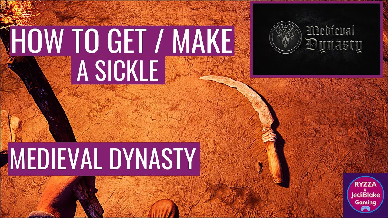 How to Make / Acquire a Sickle Medieval Dynasty Xbox Series X - YouTube