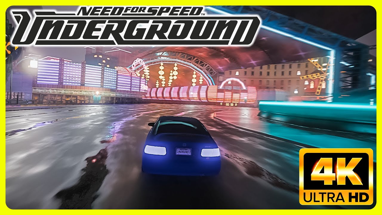 NFS Underground 2: Free Roam RTX Remix [4K60FPS] - YouTube