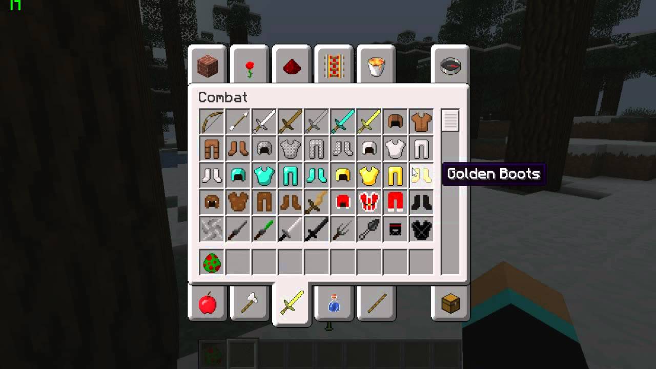 Minecraft Really Cool Ninja Mod (New Weapons) 1.4.6! - YouTube