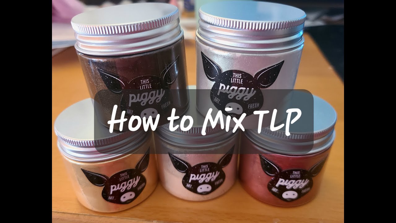 Tutorial FLUID ART for beginners. MIXING MICA POWDERS #diycrafts # ...