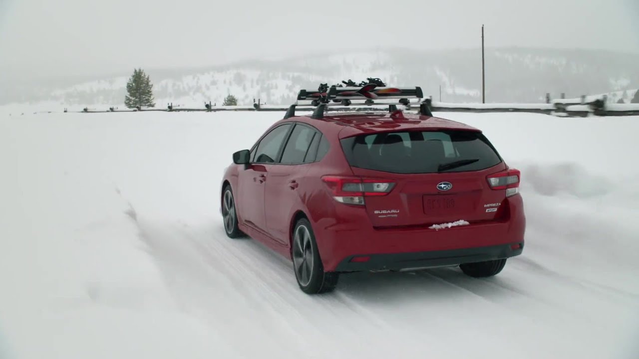 2020 Subaru Impreza Sport Snow Driving - YouTube