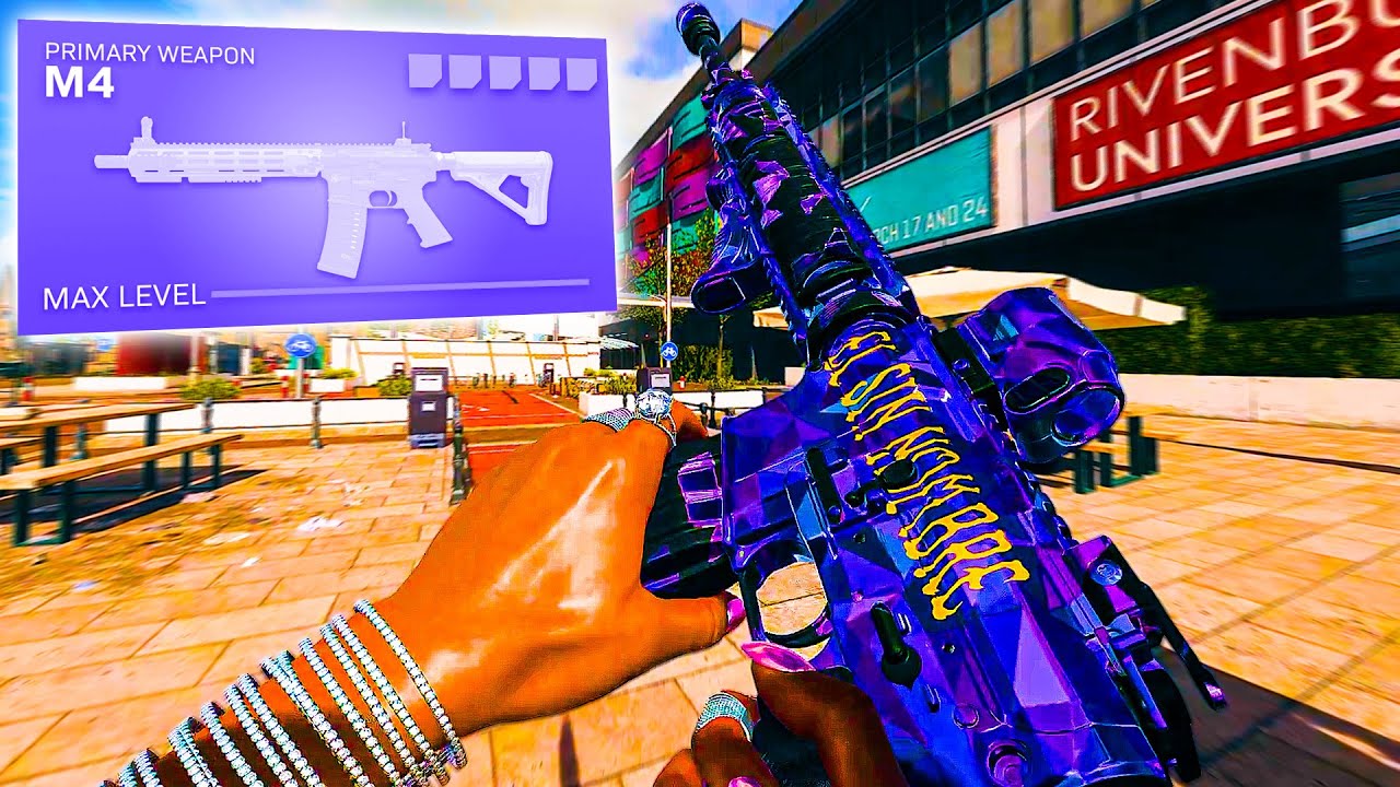 the SECRET META AR in WARZONE 2 after UPDATE! 😍 (Best M4 Class Setup ...