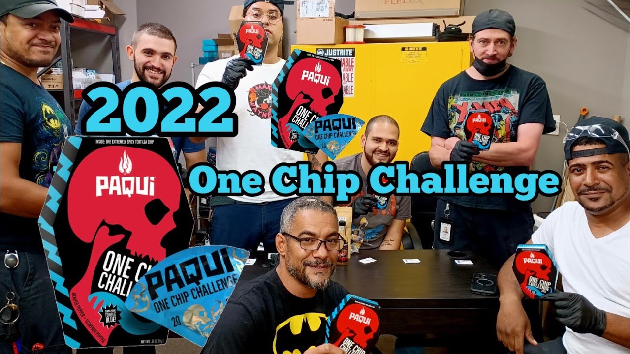 Paqui One Chip Challenge 2022 (World's Hottest Tortilla Chip) with ...