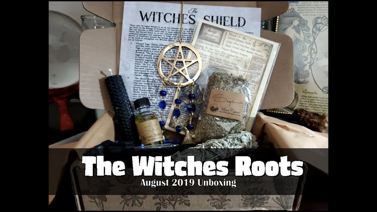 The Witches Roots August 2019 Unboxing - YouTube