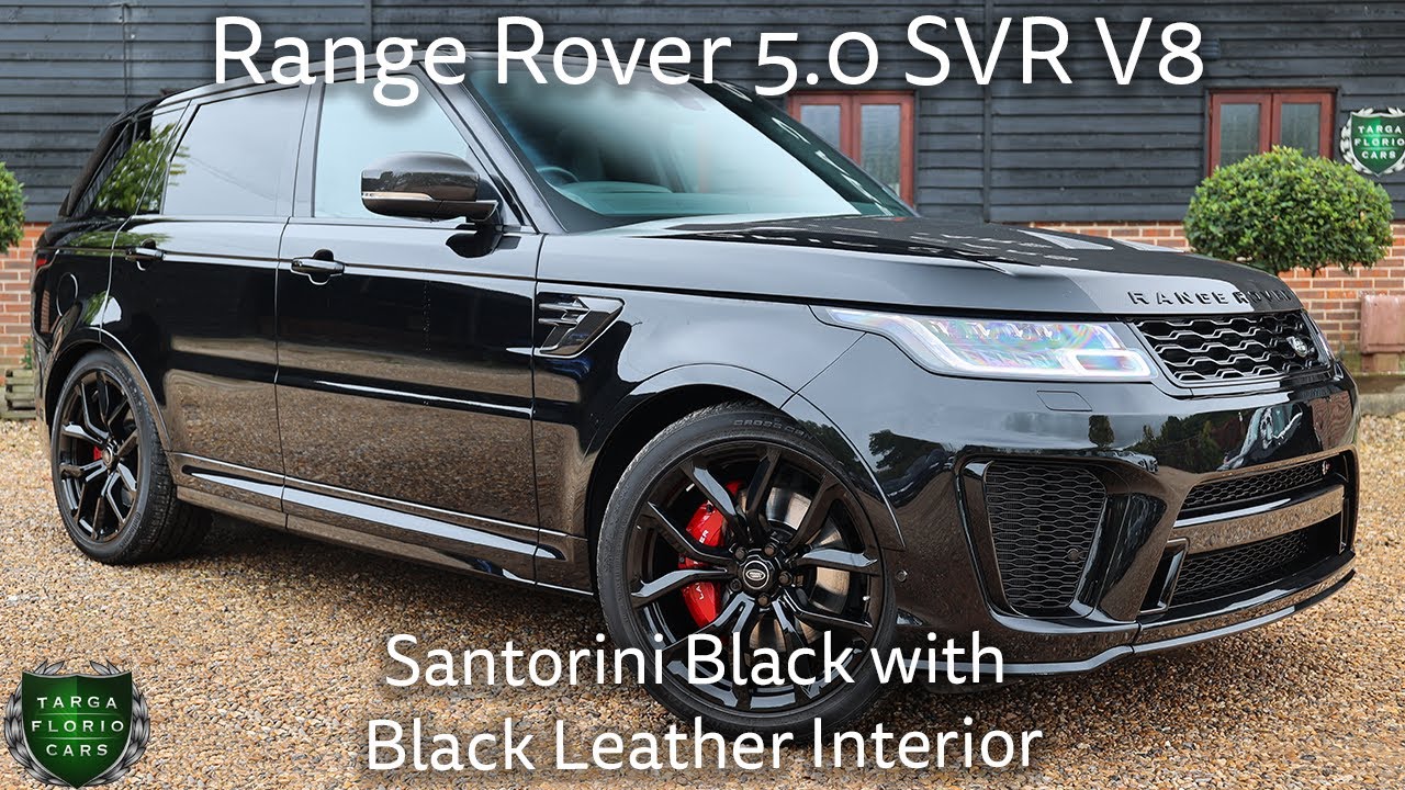 [4K] Range Rover 5.0 SVR V8 registered July 2020 finished in Santorini ...