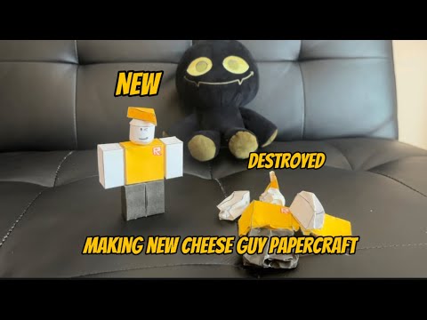 Making new Cheese guy papercraft - YouTube