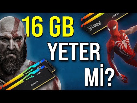2025'TE KAÇ GB RAM GEREKLİ? | 16 GB vs 32 GB RAM