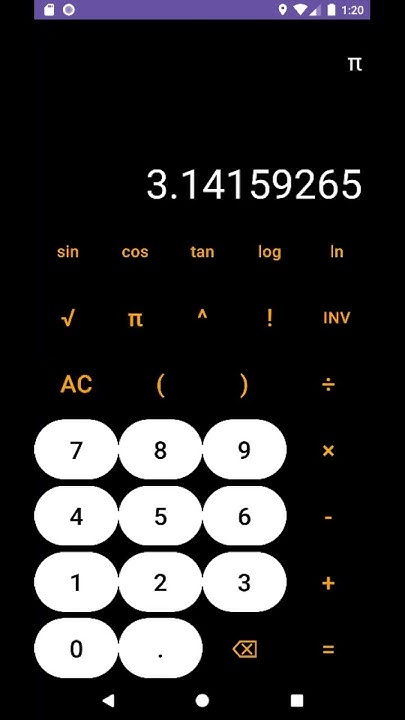 Task-02 Scientific Calculator Android App Demo #codsoft #internship # ...