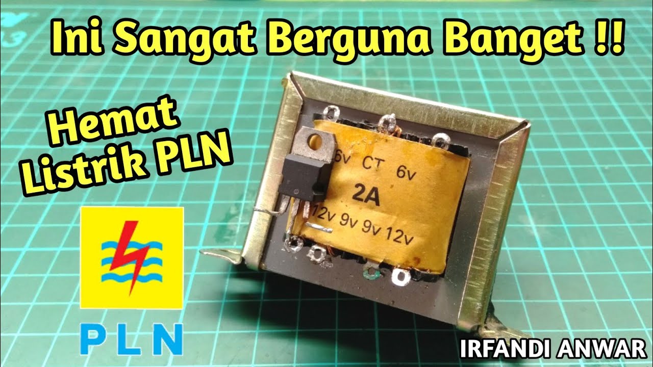 GAK HARUS BELI MAHAL !! Buat INVERTER Sederhana Dari Trafo Bekas - YouTube