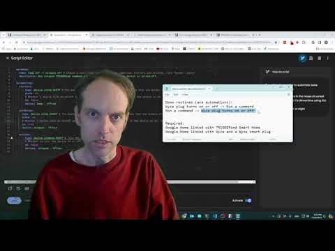 Google Home routines with TRIGGERcmd using automations script editor - YouTube