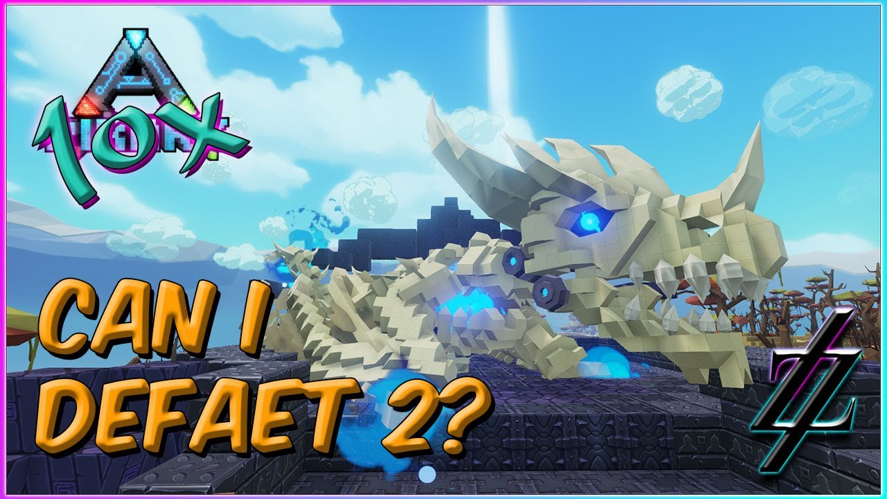 PixArk 10X Ep14: Taming A Rex & Fighting The Bone Wyvern King - YouTube