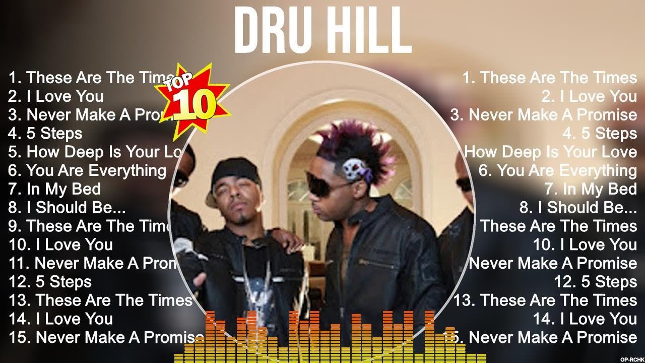 Dru Hill Greatest Hits ~ The Best Of Dru Hill ~ Top 10 Pop Artists of ...