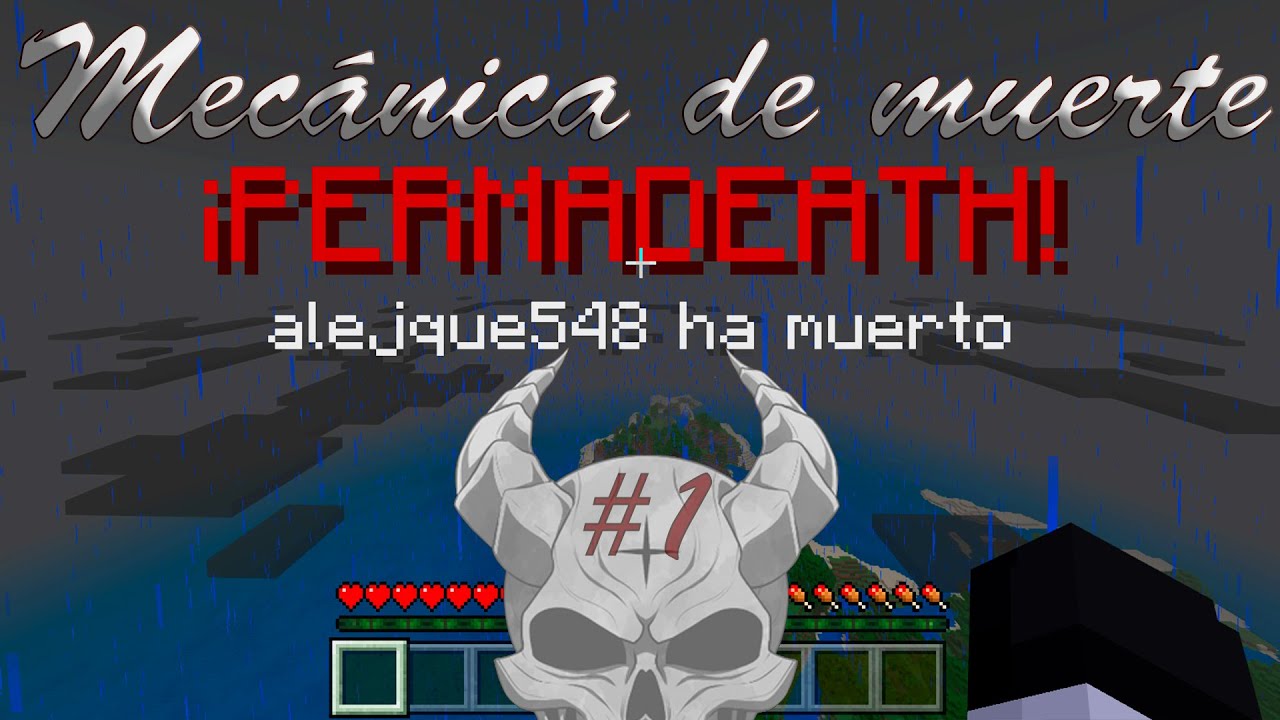 Recreando PERMADEATH en Minecraft BEDROCK || Mecánica de Muertes [EP. 1 ...