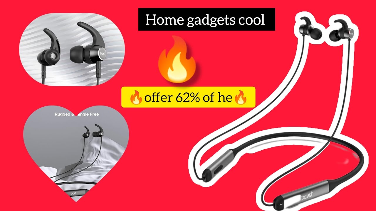 boat ear Bluetooth neckband |bluetooth earphone |home gadgets cool ...