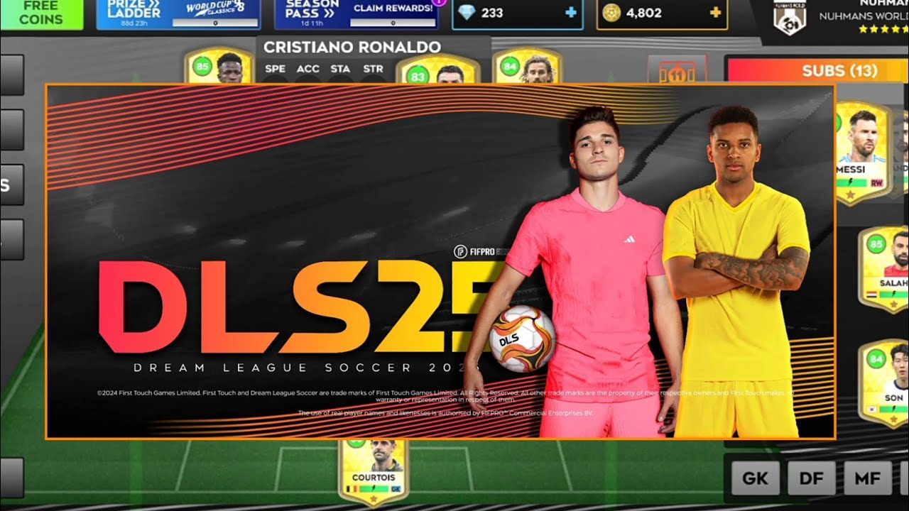 DLS 25 ! | New Update | Full Review Game Play - YouTube