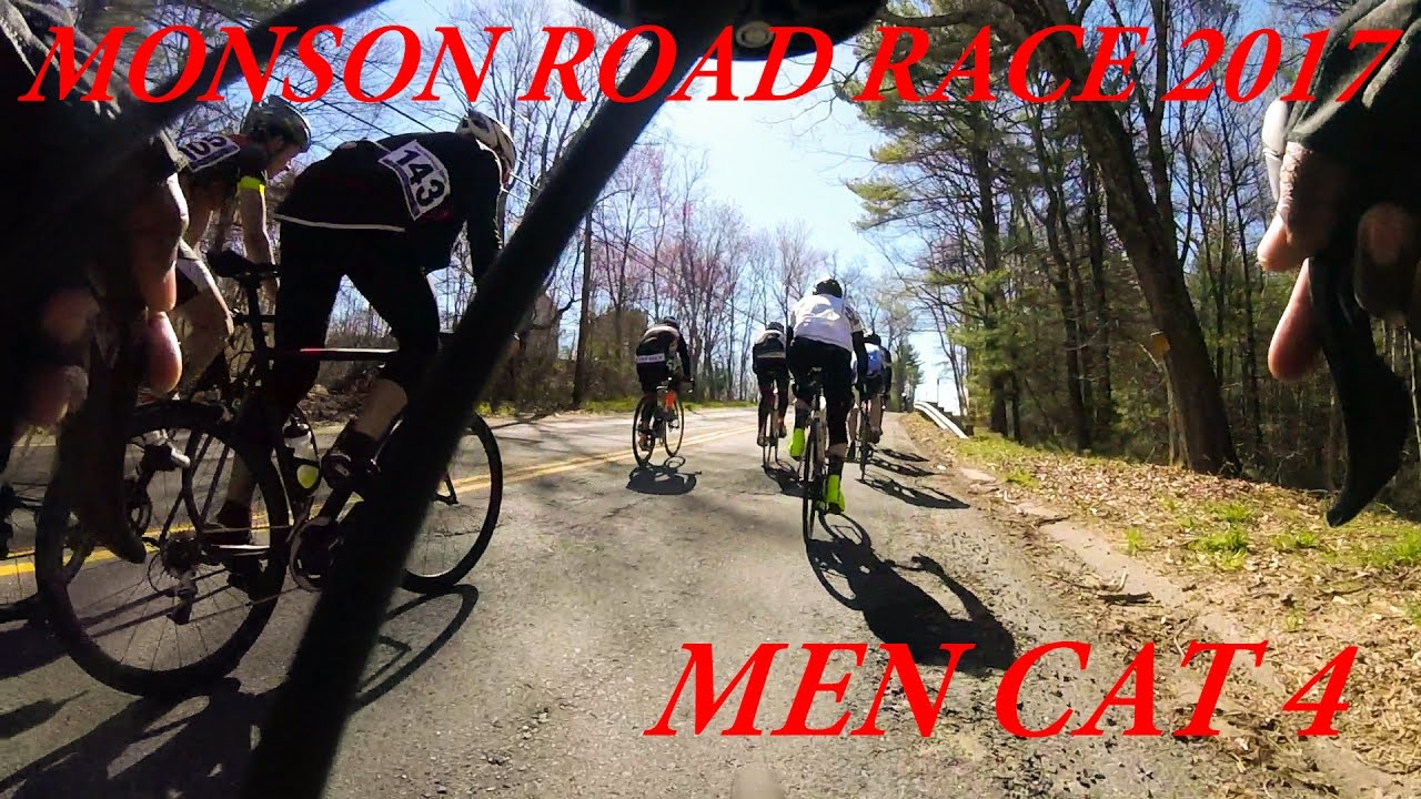 Monson Road Race Men's Cat 4 2017 - YouTube