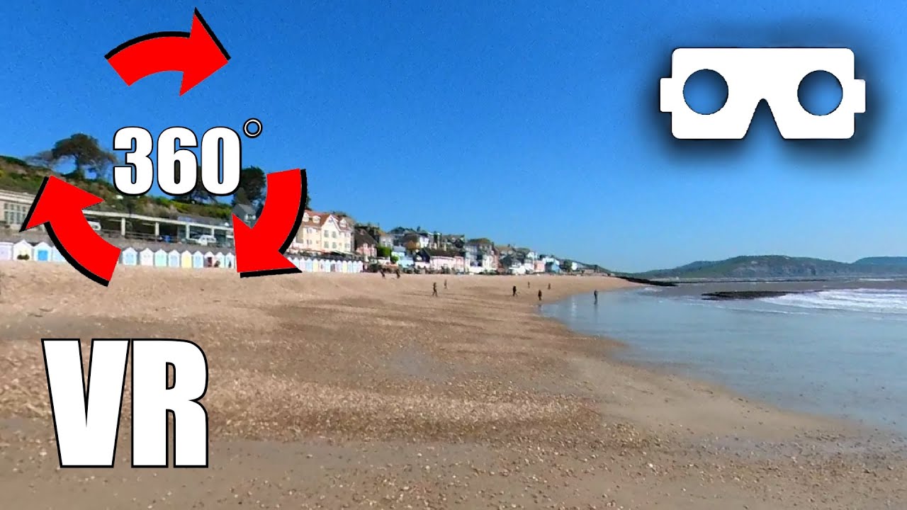 VR 360° Video "WE WERE THERE" 👋👋💙🔛🏖️🏖️🌊☀️🔾🦶👣 Let's Walk 🦶☀️ (Virtual ...