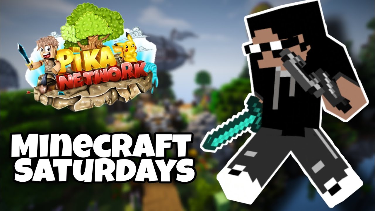 Grinding Pika Network | Sky wars flame bow kit | Nikhil Wong - YouTube