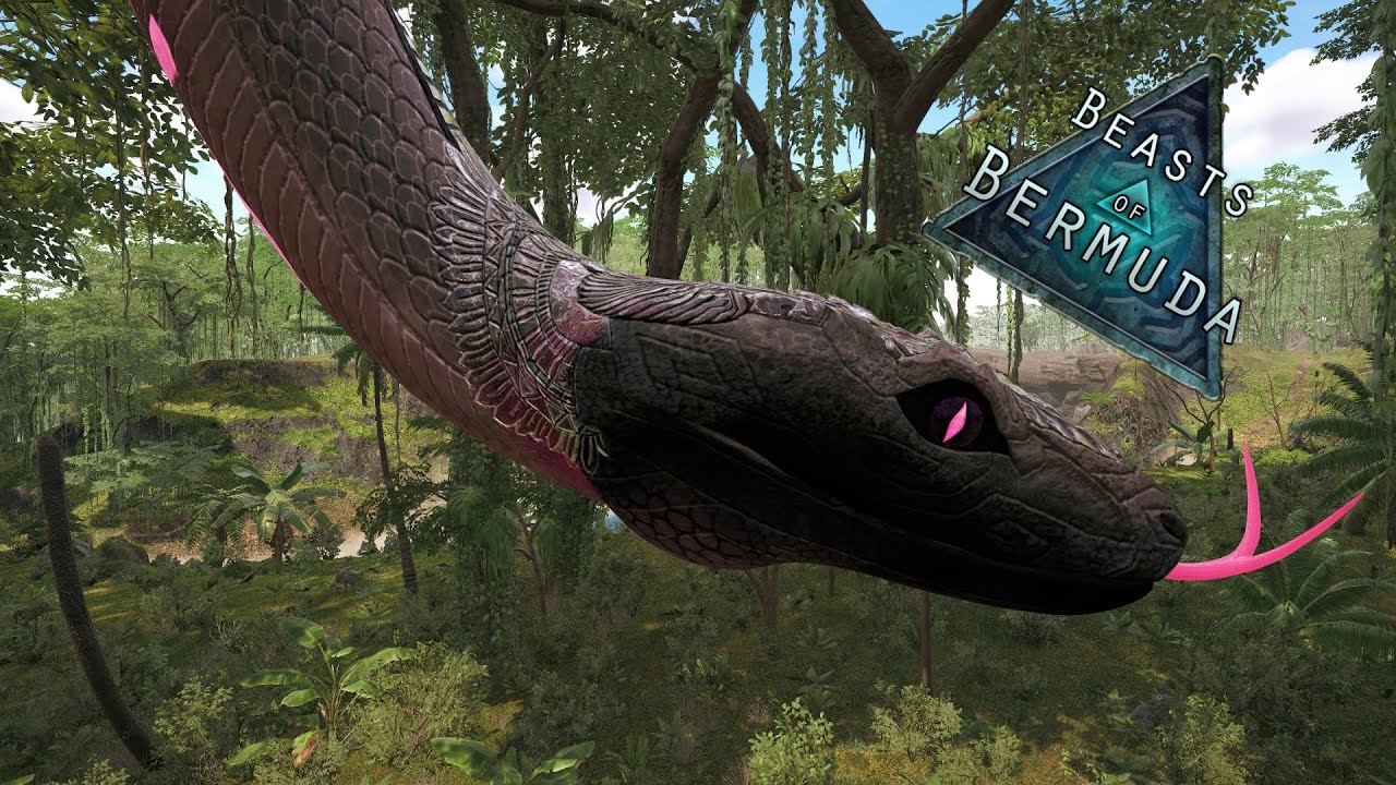 Life of a glimmer snake (Beasts of Bermuda) - YouTube