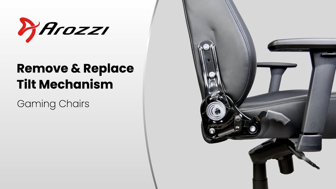 Remove & Replace Tilt Mechanism - Gaming Chairs - YouTube