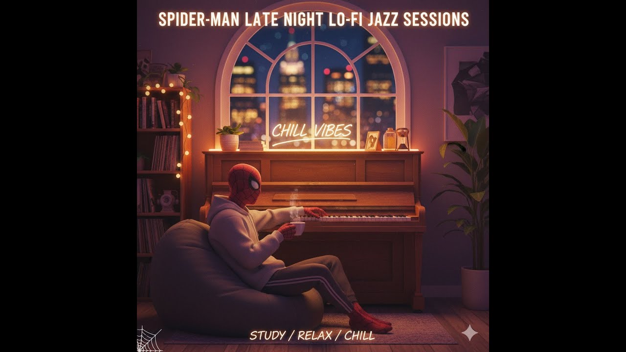 Spider-Man Chill LoFi Beats 🕷️ | اسپایدرمن لوفای آرامش‌بخش - YouTube