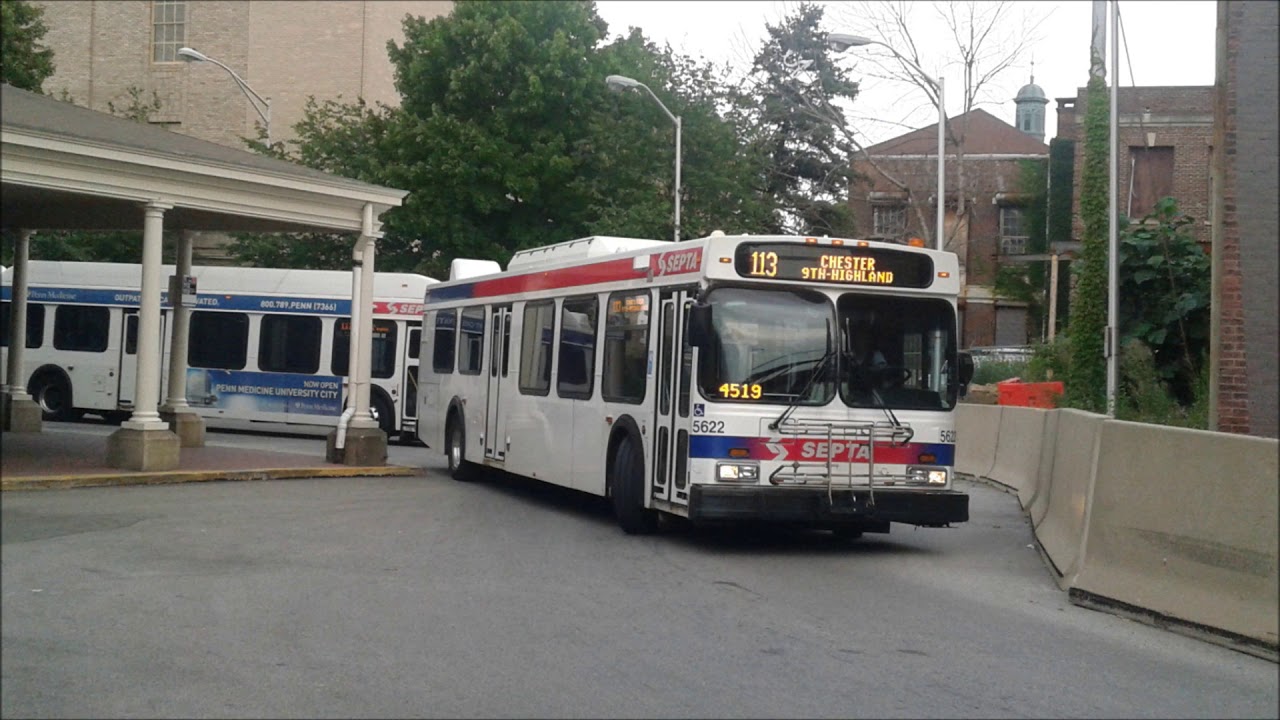 [RETIRED] SEPTA Route 113: 2003 New Flyer D40LF #5622 Pt 2/2 - YouTube