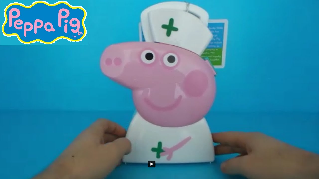 PEPPA PIG DOKTER UITPAKKEN ~ PEPPA PIG MEDICAL CASE UNBOXING - YouTube