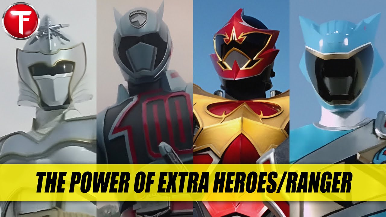 7+ Extra Ranger yang Muncul Lebih Dulu Dari Pada 6th Ranger - YouTube