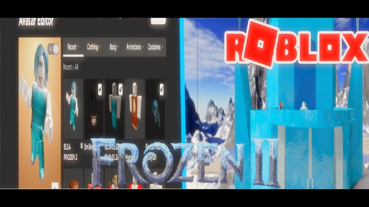 BECOMING ELSA AND VISITING HER PALACE! (Avatar Makeover + Frozen ...