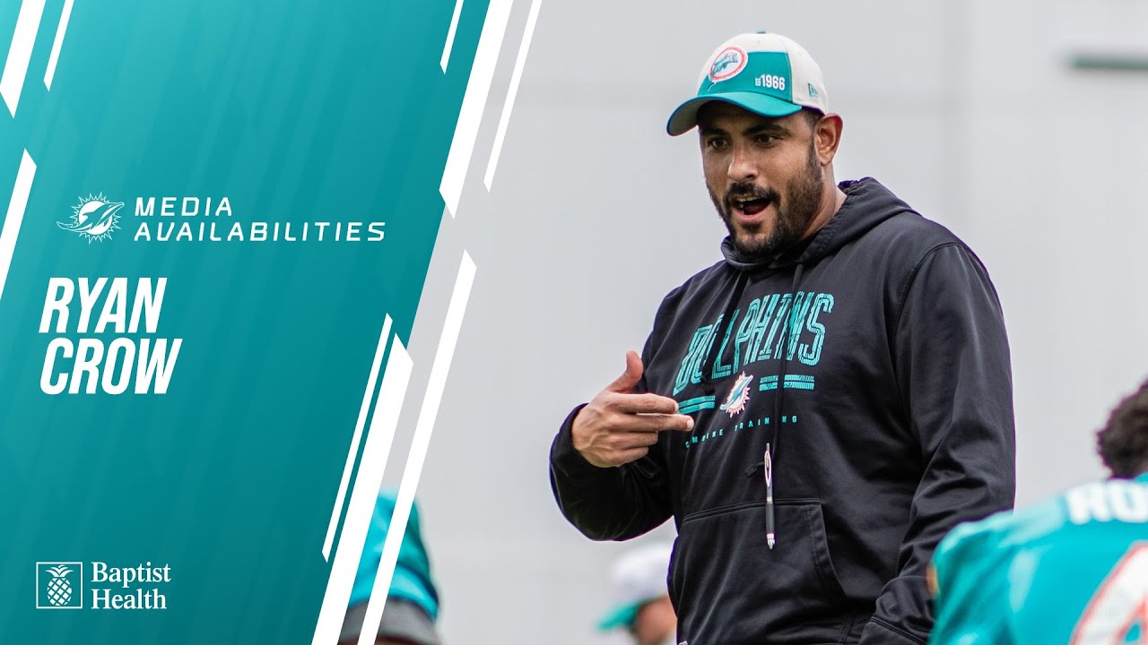 Outside Linebackers Coach Ryan Crow meets with the media | Miami ...