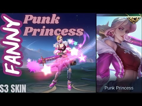 Fanny "Punk Princess" S3 Skin | MLBB Skin Effects 4K UHD | Hero ...