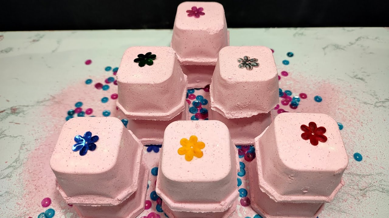 Baking Soda ASMR | Crunchy Mini Cubes Of Baking Soda | #asmr # ...