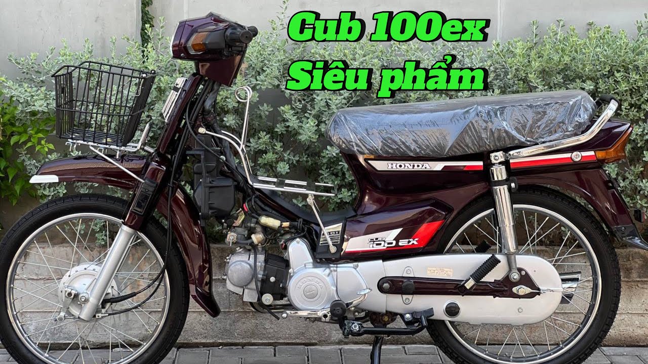 Honda cub 100ex 1988 siêu phẩm đấu giá Nhật - YouTube