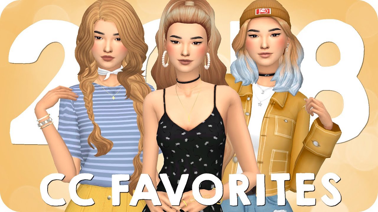 BEST CC OF 2018 | Sims 4 Custom Content Showcase - YouTube