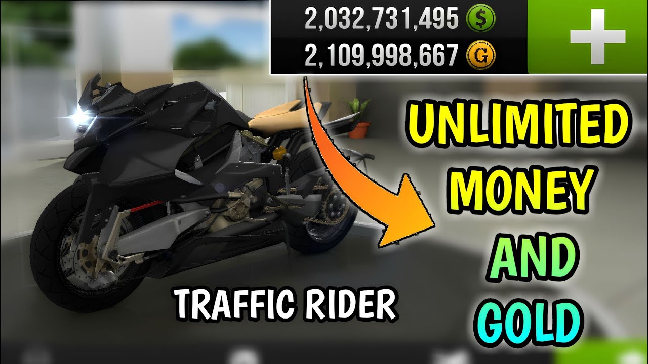 How to get unlimited money and gold coins in traffic rider - YouTube