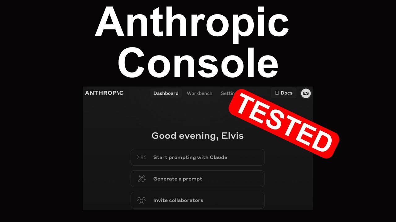 Prompting and evaluating with Anthropic LLMs just got easier and faster! - YouTube