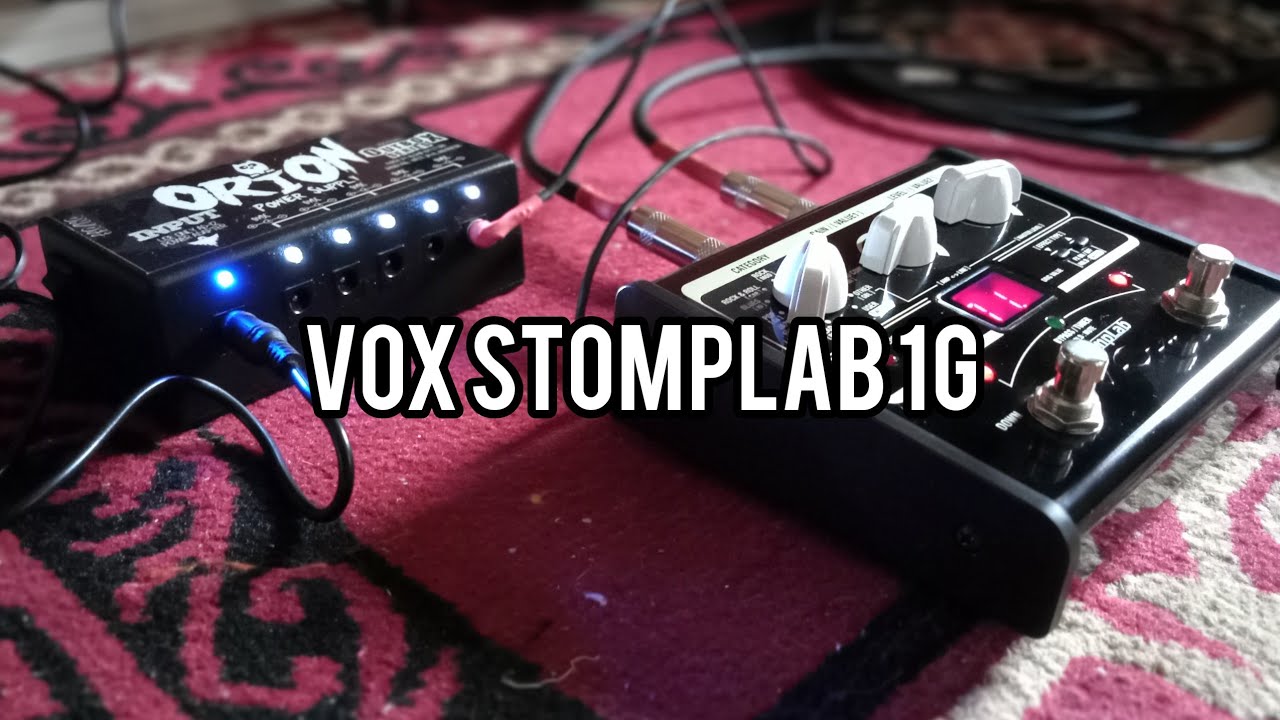 VOX Stomplab 1G - YouTube