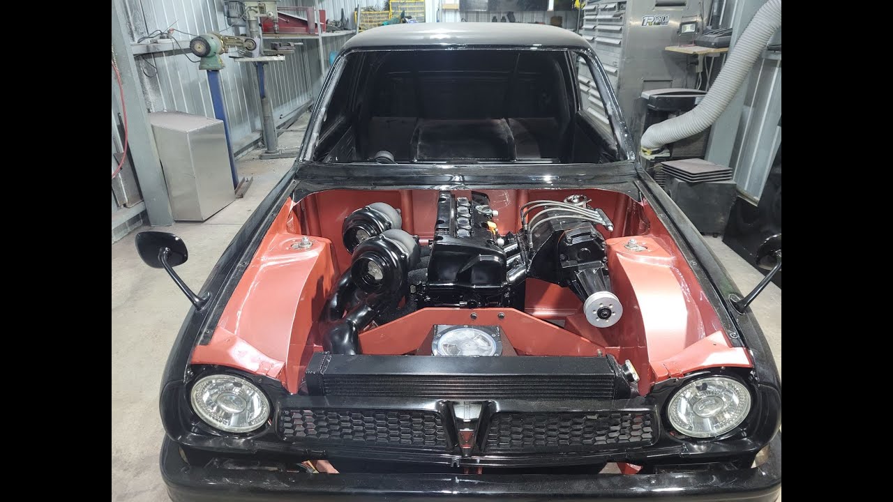 900hp roll racer gets the turbos installed - YouTube