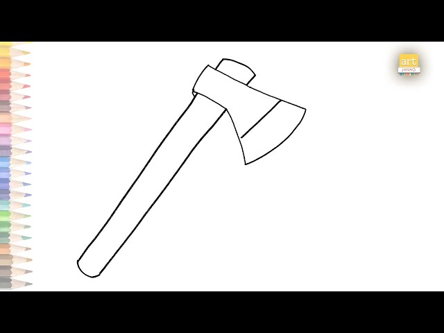 How To Draw A Hand Axe