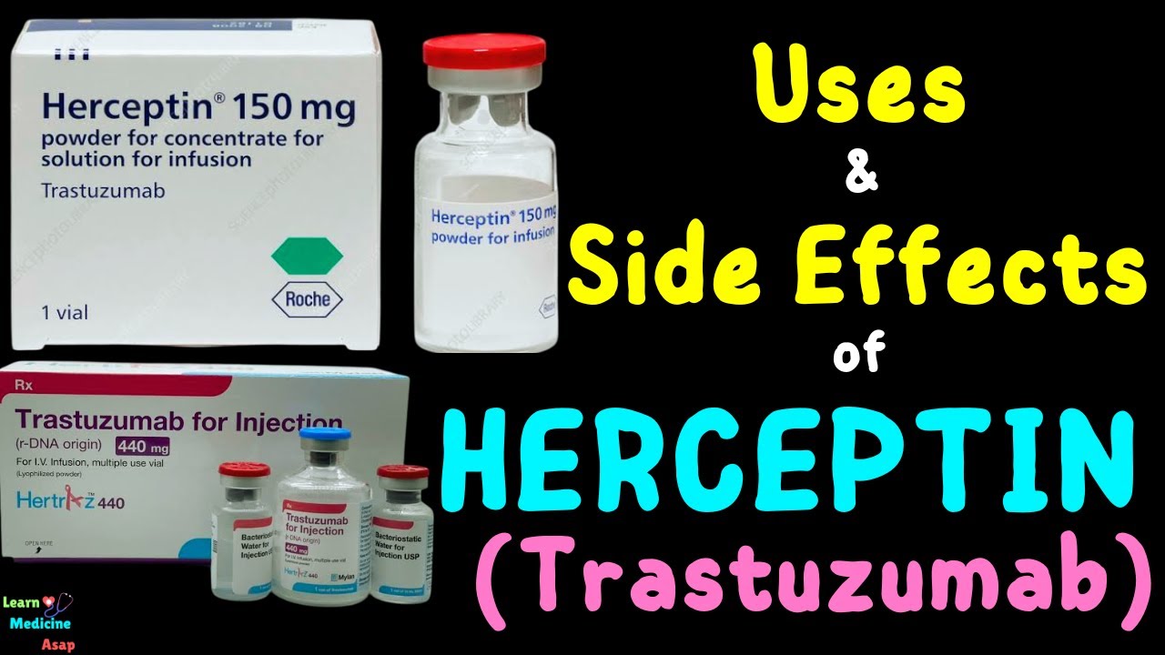 Herceptin (Trastuzumab) – Uses, Side Effects, Mechanism of Action ...
