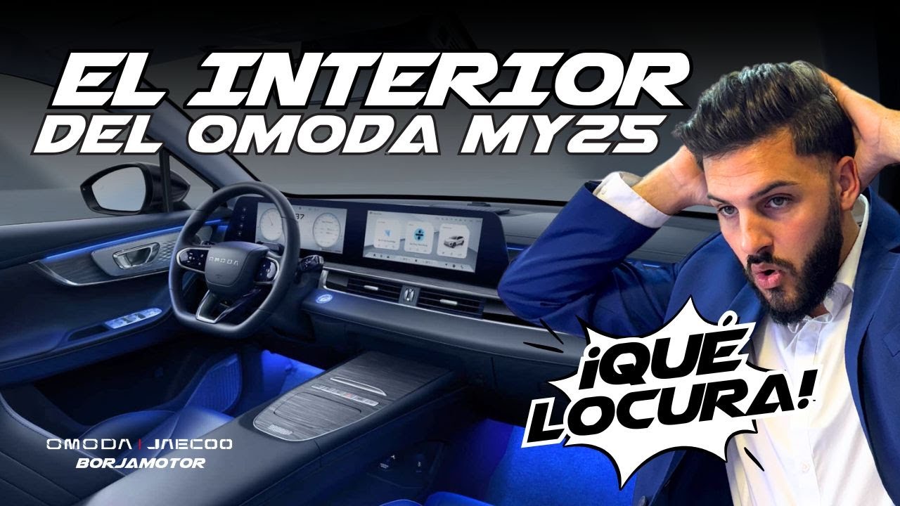 El Interior del Nuevo OMODA MY25 🚀 Lujo, Tecnología y Confort - YouTube