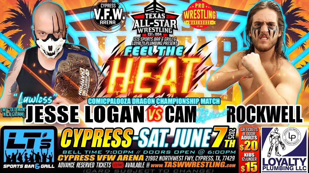 Cam “The Nighthawk” Rockwell vs. The Lawless Jesse Logan (Dragon ...