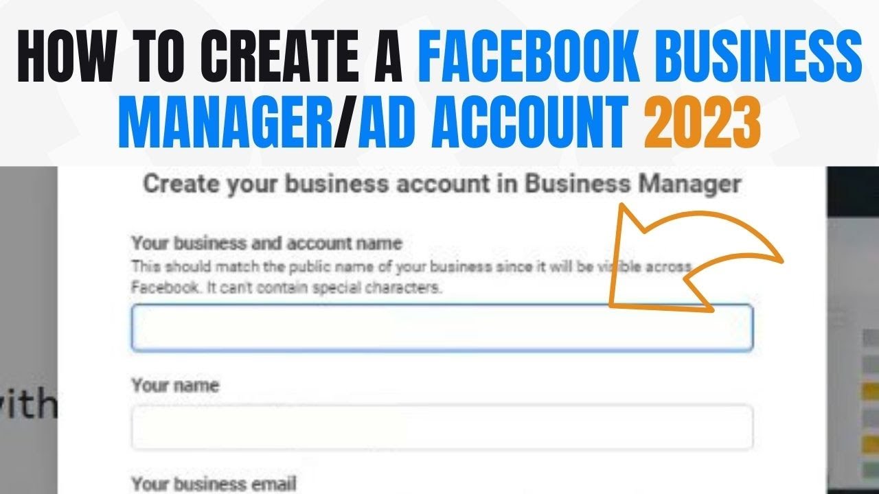 How to create a Facebook business Portfolio - YouTube